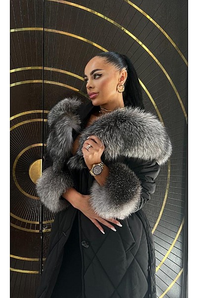 Geaca blana naturala ️ Calitate & confort garantat